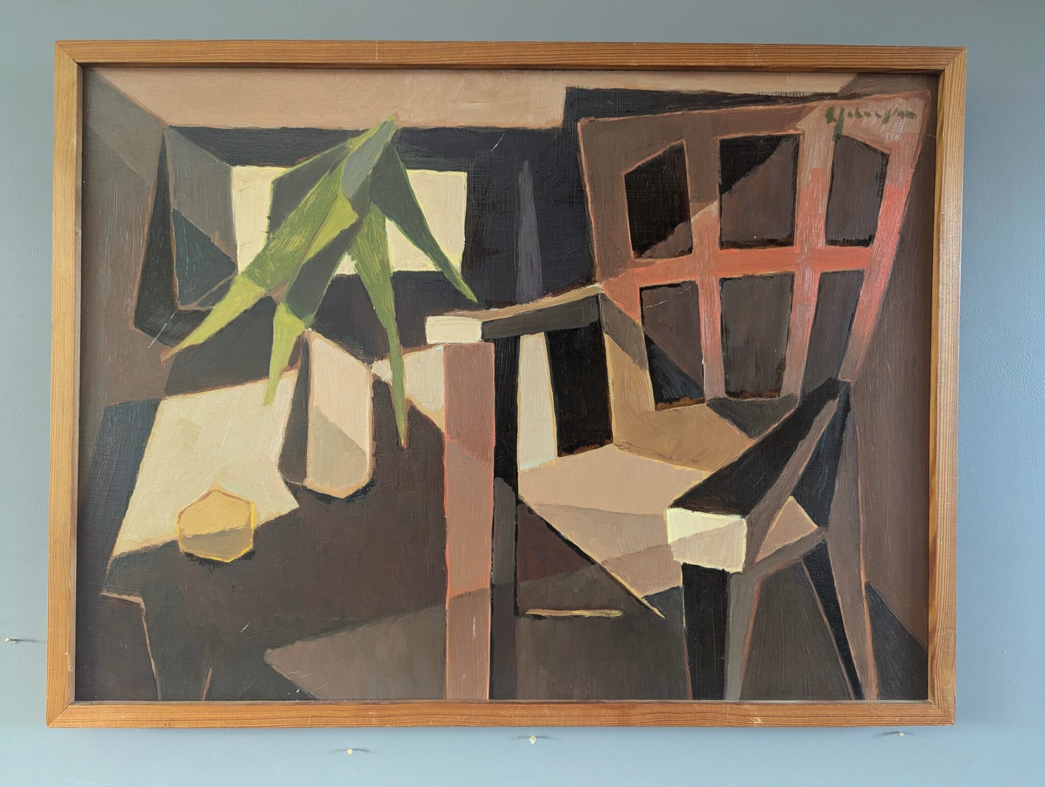 Cubist Interior – The Discerning Palette